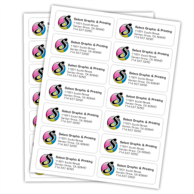 Orange County Printing Label Sheets